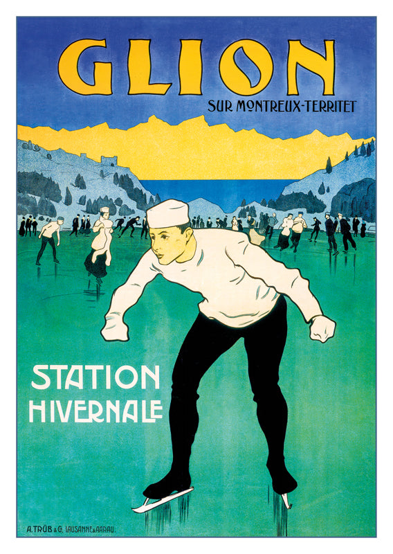 GLION - Poster about 1910 – LIGHTMOTIF PRO SHOP